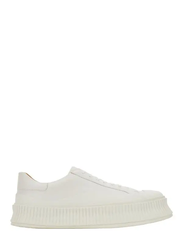 JIL SANDER Lace-up Sneakers - Beige