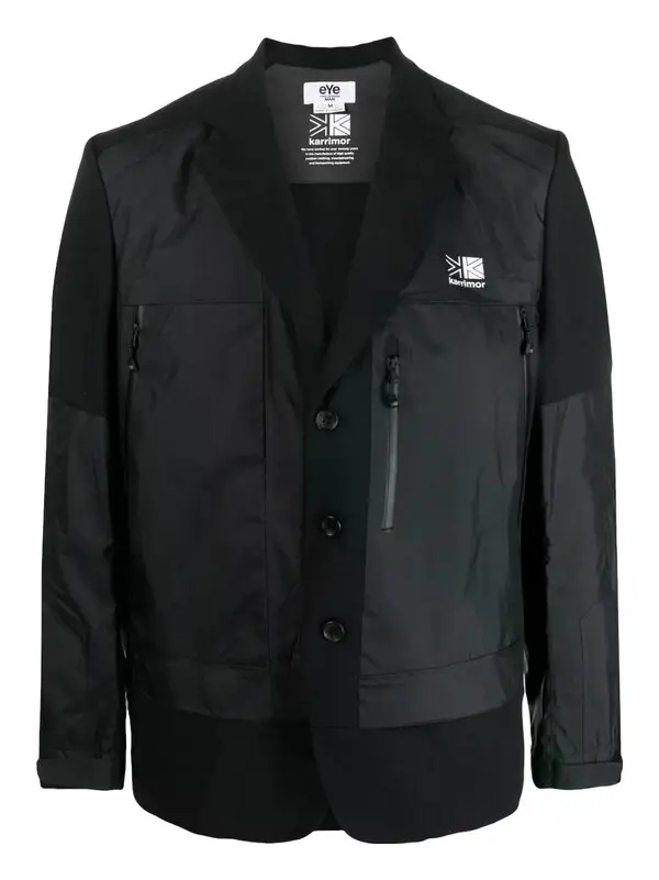 Junya Watanabe X Karrimor Layered Logo Blazer - Black