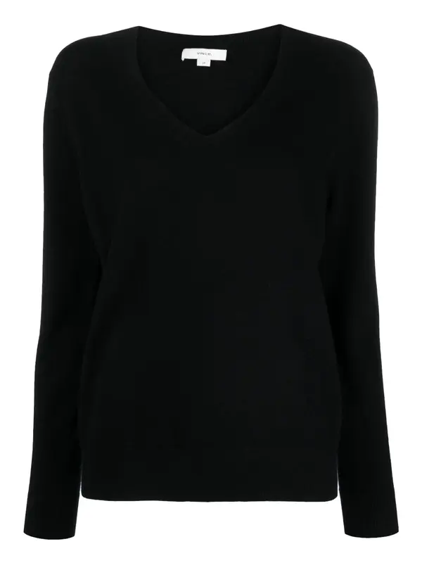 Vince Weekend Cashmere Jumper - Black