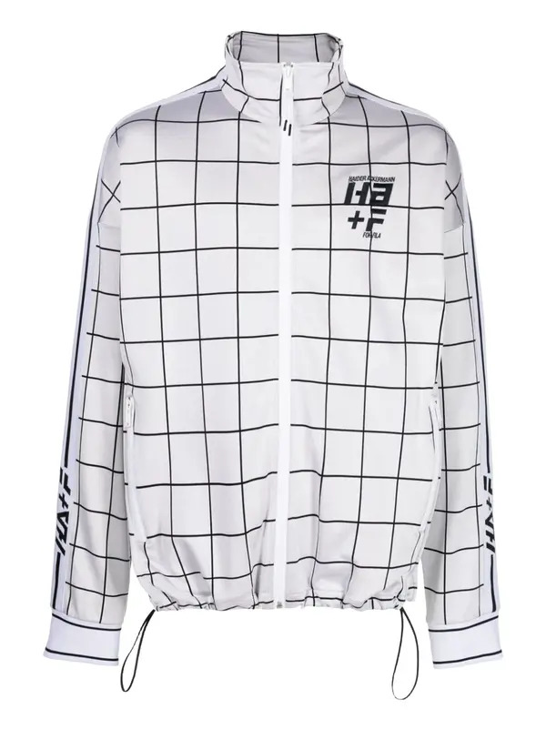 HAIDER ACKERMANN Logo-print Jacket - Neutrals