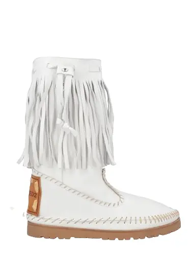 Dsquared2 Calfskin Boots - White