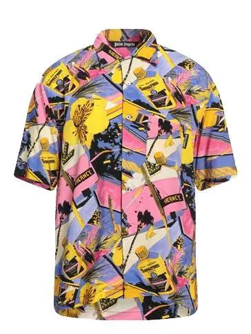 Palm Angels Shirt Size Viscose, Polyester - Purple