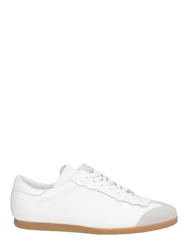 MAISON MARGIELA Soft Leather Sneakers - White