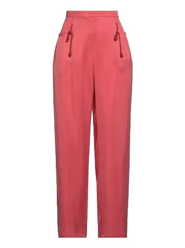 Emporio Armani Straight Leg Pants - Red