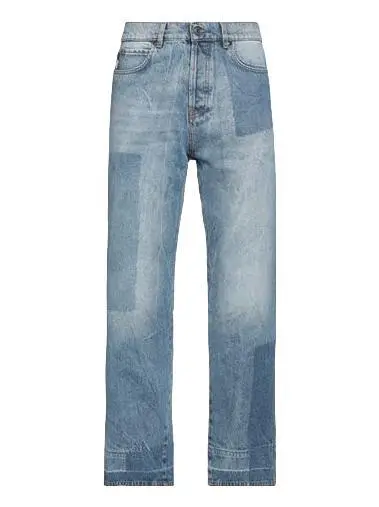 MSGM Straight Leg Jeans - Blue