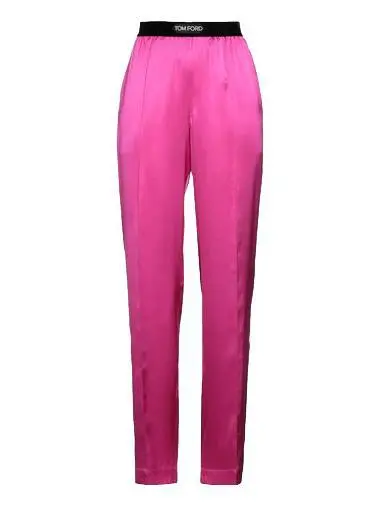 TOM FORD Tapered Satin Pants - Purple