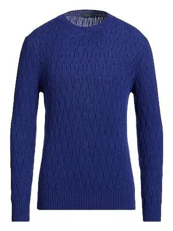 ZANONE Knitted Alpaca And Virgin Wool Sweater - Blue