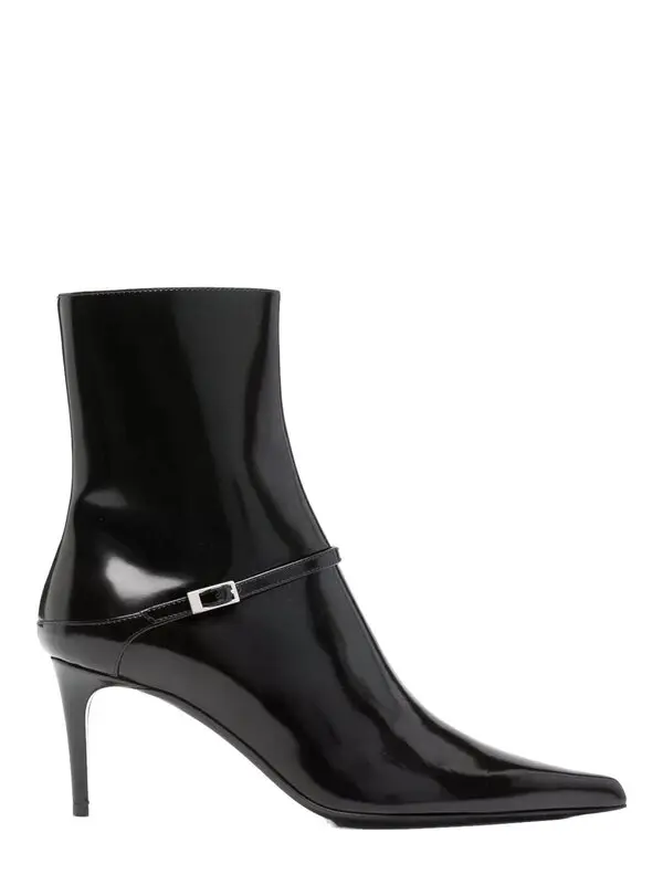 Saint Laurent Vendome 70mm Ankle Boots - Black