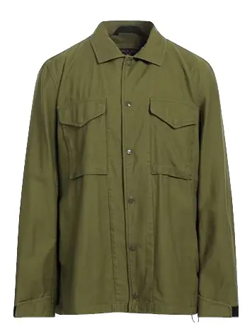 Rag & Bone Military Cotton Overcoat & Trench Coat - Green