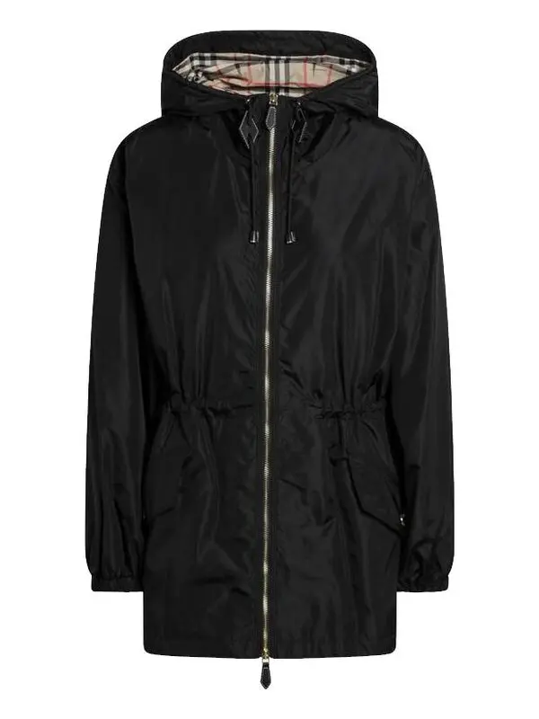 Burberry Nylon Parka - Black