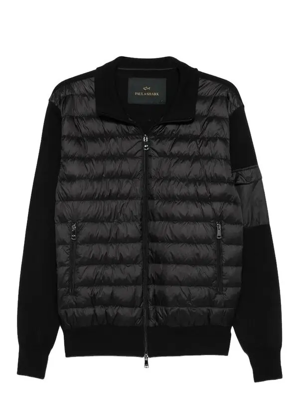 Paul & Shark Quilted Jacket - Black