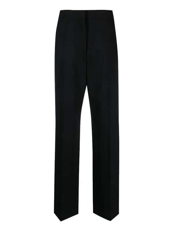 CALCATERRA Tailored Straight Leg Trousers - Black