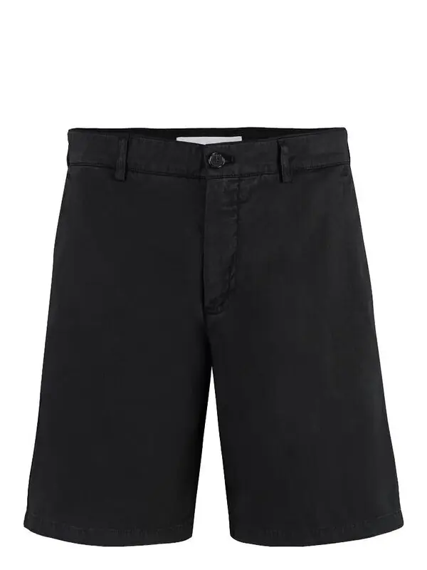 DEPARTMENT 5 Tim Cotton Bermuda Shorts - Black