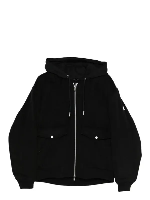 Moose Knuckles Hooded Jacket - Black