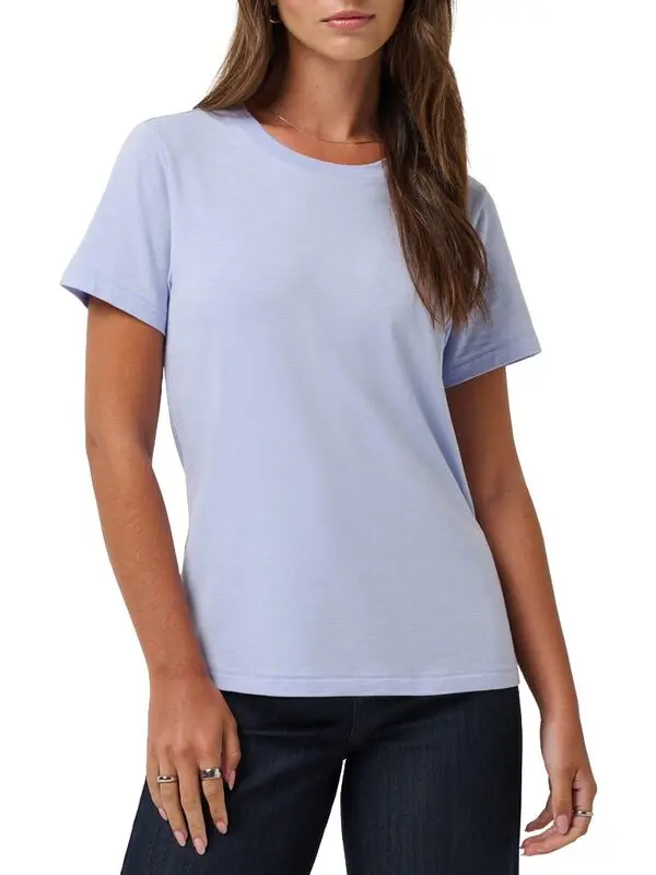 Travis Mathew Cloud Crewneck T-shirt - Soft Blue