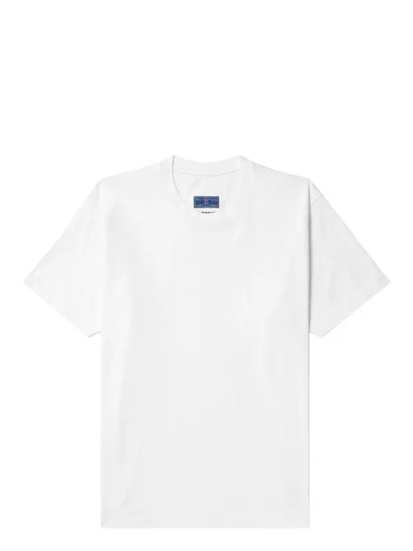 Blue Blue Japan Cotton-jersey T-shirt - White