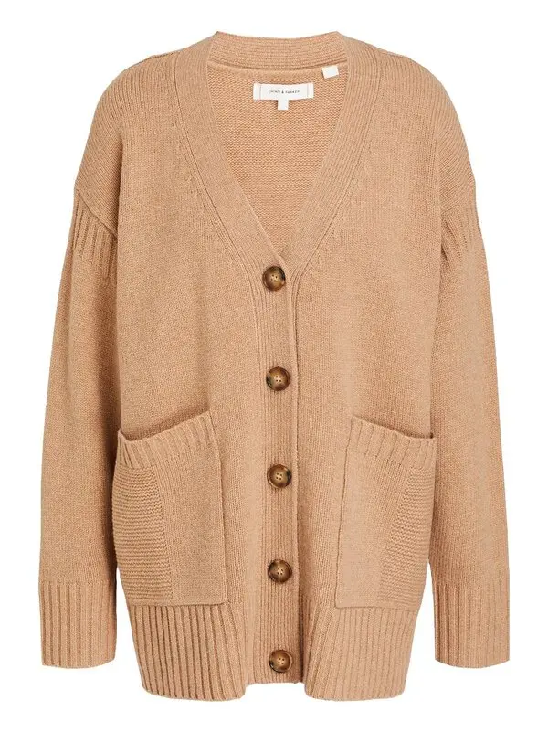 Chinti & Parker Wool Cardigan - Sand