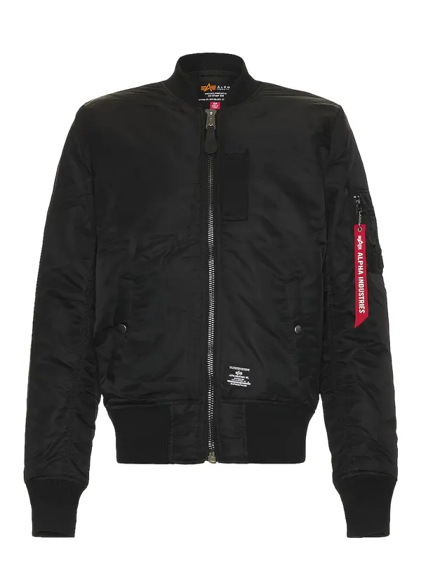 Alpha Industries Ma-1 Mod Flight Jacket - Black