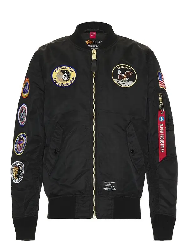 Alpha Industries L-2b Apollo Gen Ii Flight Jacket - Black