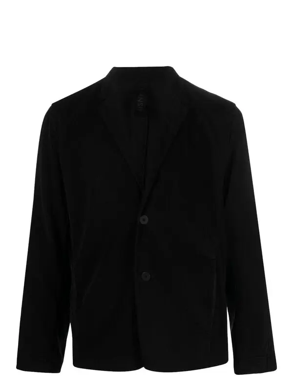 Transit Single-breast Notched-lapel Blazer - Black