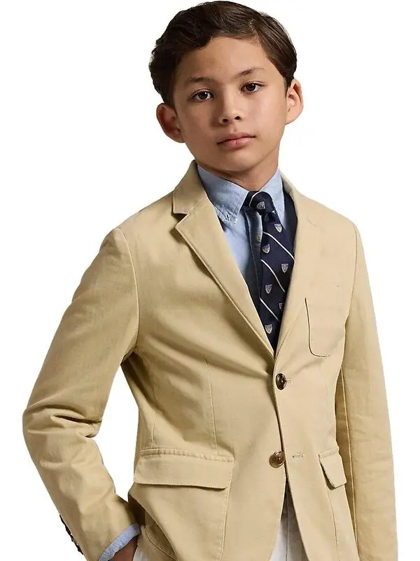 Ralph Lauren Stretch Chino Suit Jacket - Tan