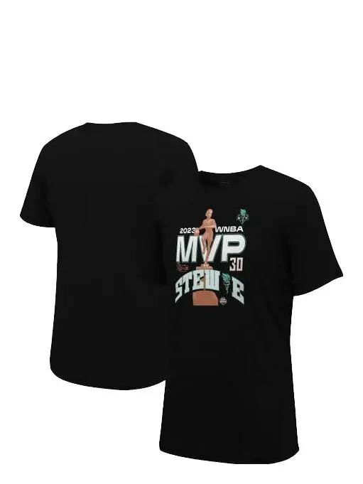STADIUM ESSENTIALS Breanna Stewart 2023 Wnba Mvp T-shirt - Black