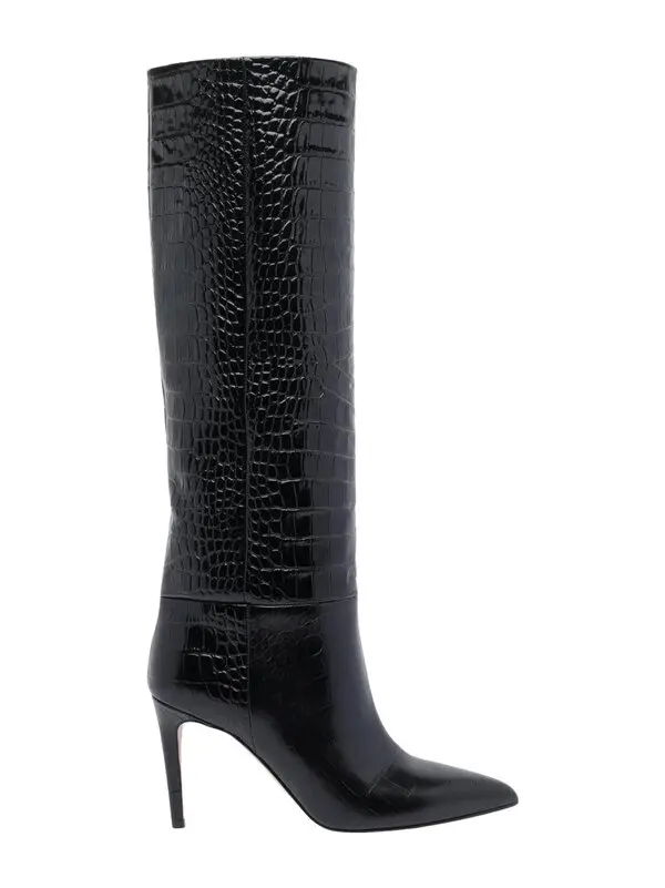Paris Texas Knee High Boots - Brown