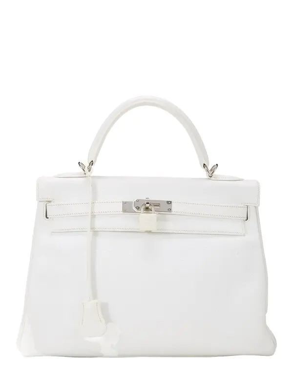 Hermès Clemence Kelly Retourne 32 - White