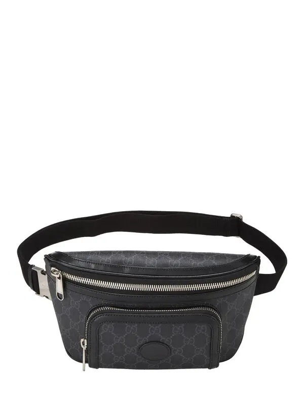Gucci Gg Supreme Belt Bag - Black