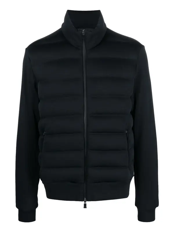 Herno Funnel-neck Padded Jacket - Blue