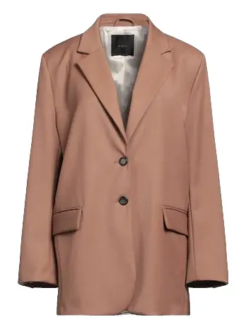 Pinko Single-breasted Blazer - Camel