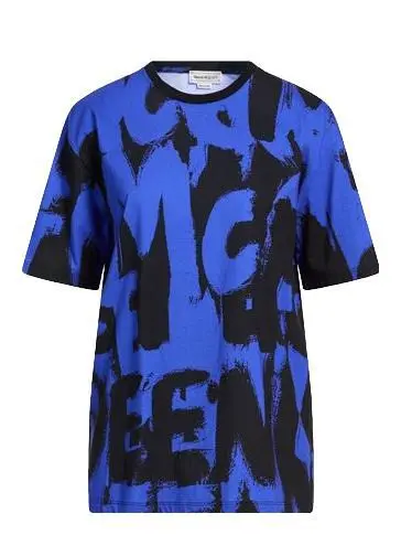Alexander McQueen Cotton T-shirt - Blue