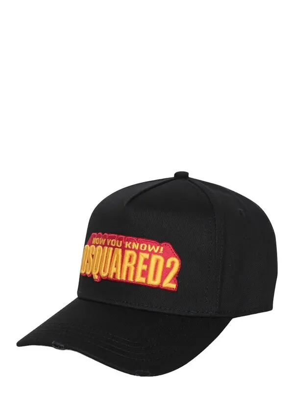Dsquared2 Technical Fabric Cap - Black