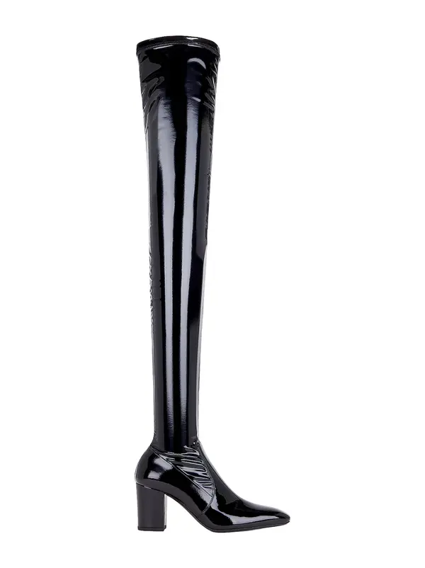 Saint Laurent Betty Over-the-knee Boots - Nero