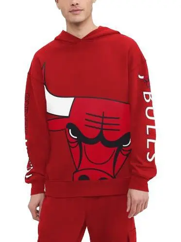 Tommy Hilfiger Chicago Bulls Kenny Pullover Hoodie - Red