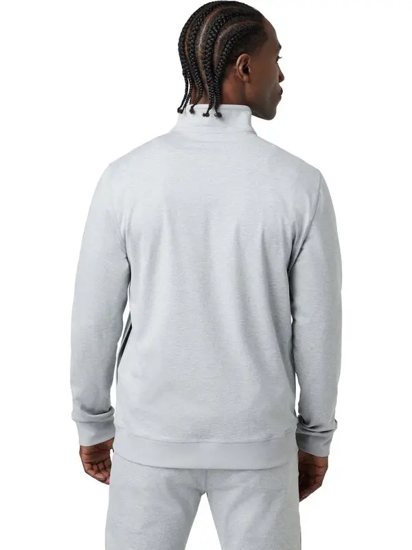 Vuori Coronado Half Zip Jacket - Light Heather Grey