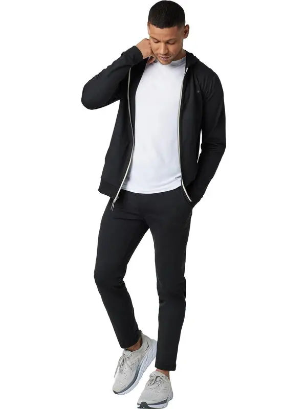 Vuori Coronado Hoodie - Black Heather