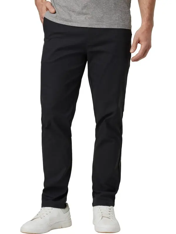 Vuori Cascade Tech Chino Pants Athletic Slim Fit - Black