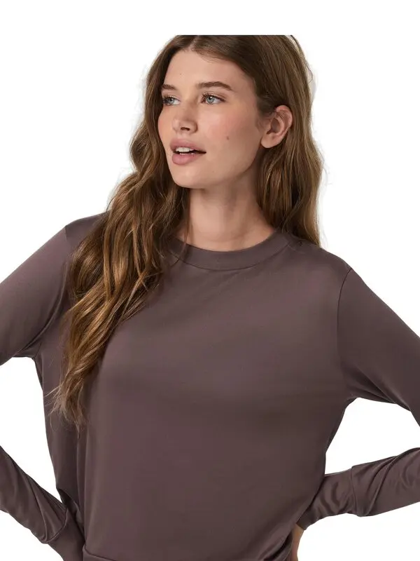 Vuori Daydream Crewneck Long-sleeve Shirt - Huckleberry