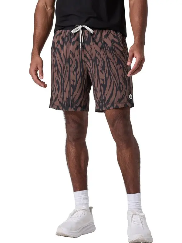 Vuori Kore Lined Shorts - Chocolate Milk Mirage