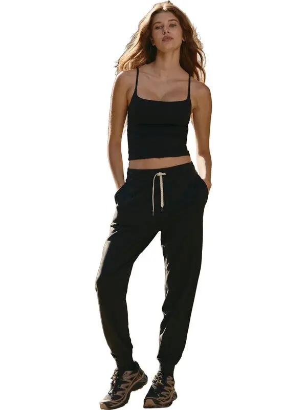 Vuori Performance Jogger Pants - Black Heather