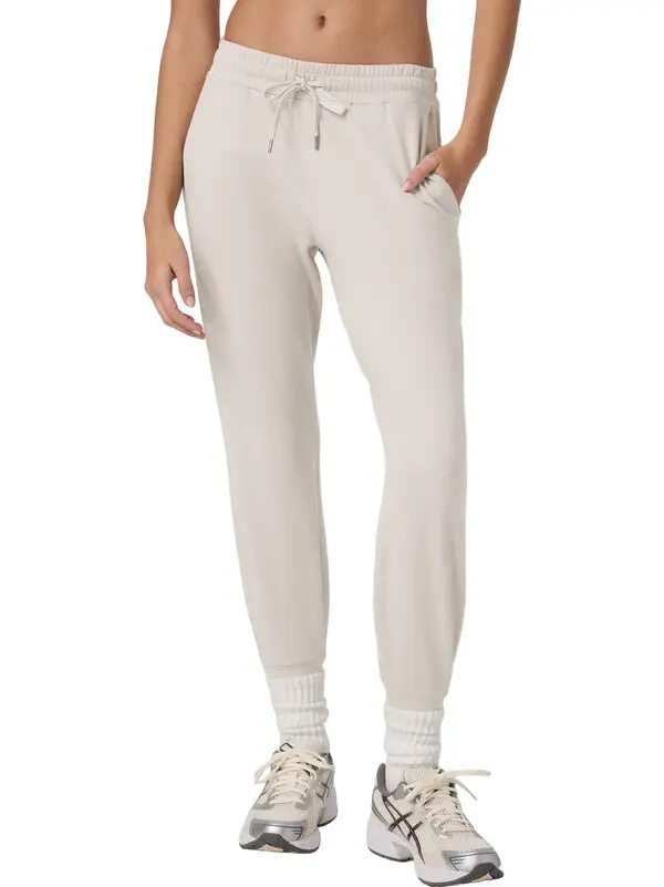 Vuori Performance Jogger Pants - Ecru Heather