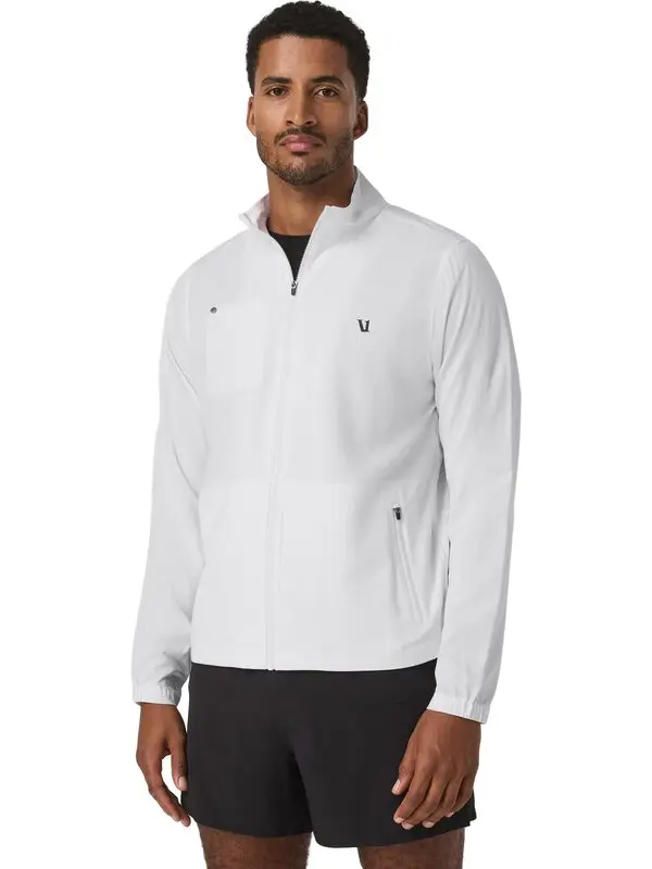 Vuori Venture Track Jacket - White Logo Graphic