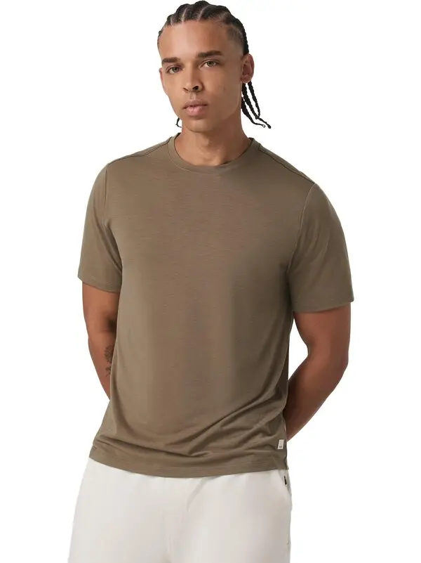 Vuori Current Tech T-shirt - Peppercorn