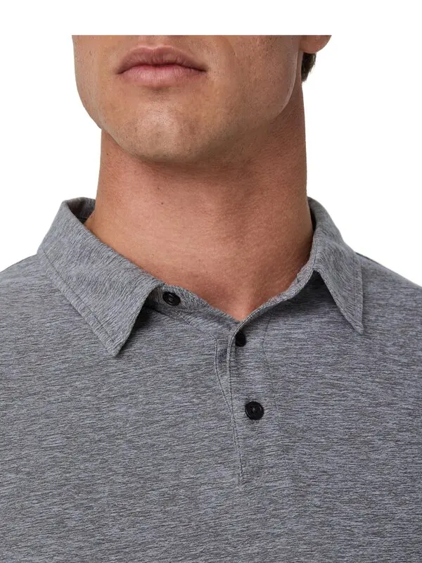Vuori Strato Tech Polo - Heather Grey