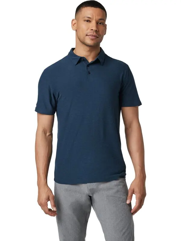 Vuori Strato Tech Polo - Navy Heather
