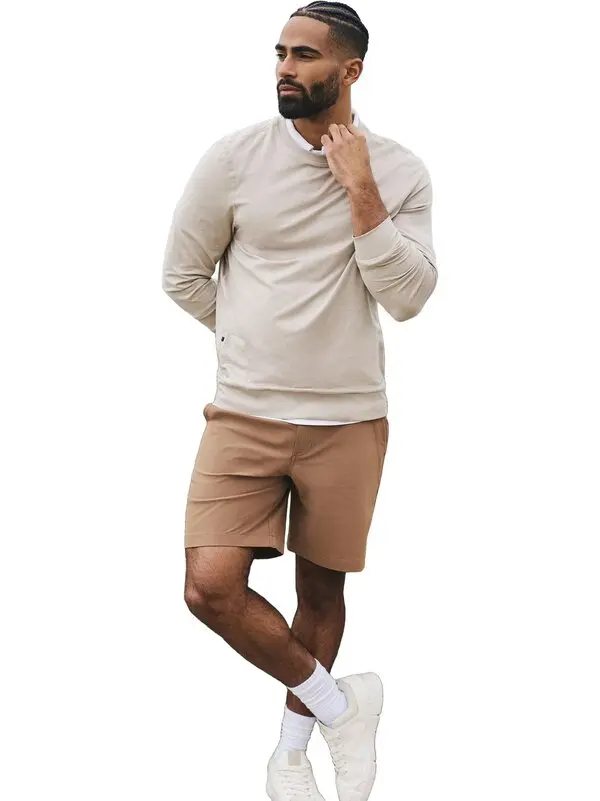 Vuori Meta Shorts 8 - Pecan