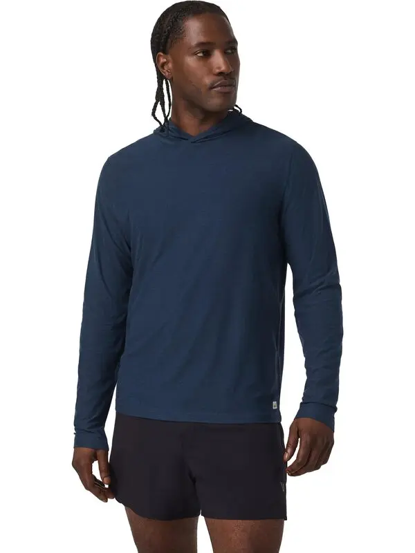 Vuori Strato Tech Hoodie - Navy Heather
