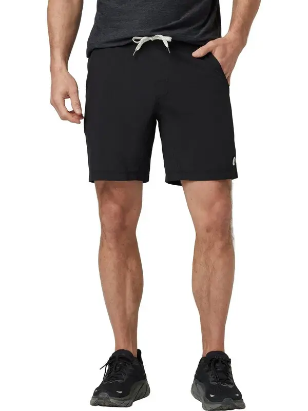 Vuori Kore Athletic Short Lined 9 - Black