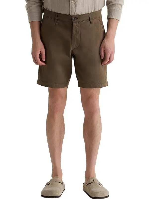 Ag Wanderer 8.5 Stretch Cotton Shorts - Soft Mushroom